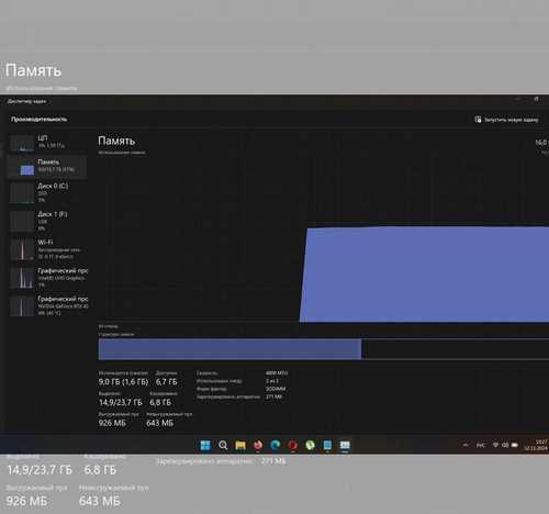 Оперативная память Samsung ddr5 2 x 8gb so dimm