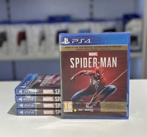 Человек паук ps4 (Spider Man PS4) диск