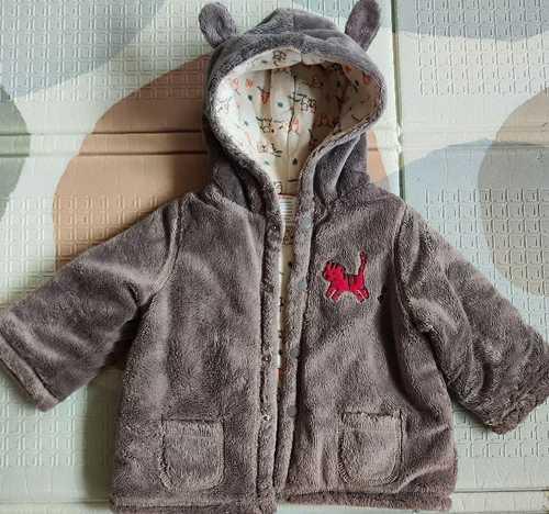 Куртка хлопок плюш с ушками Gymboree 6-12 мес., 74