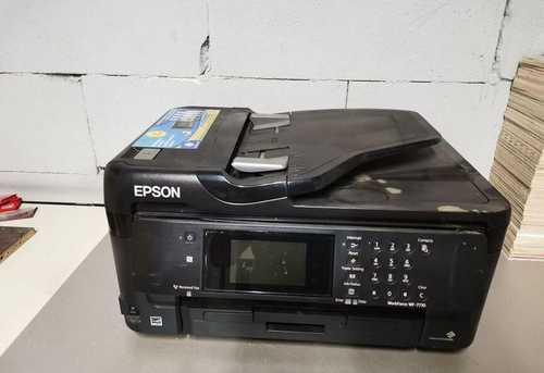 Мфу Epson WF-7710, принтер Epson WF-7210