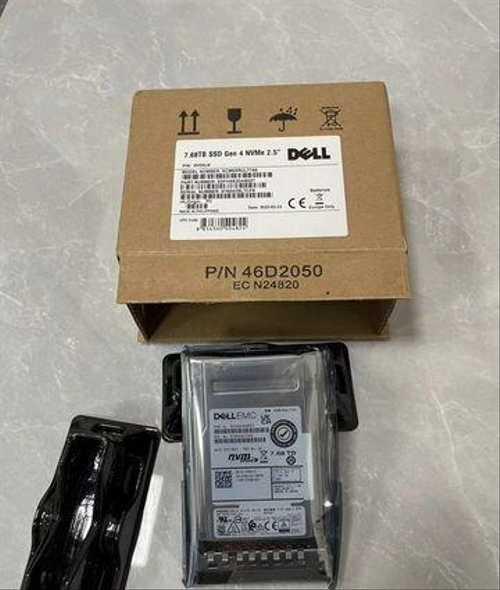 Жесткий диск Dell VD0JX 7.68TB nvme SSD