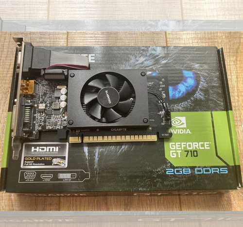 Видеокарта nvidia gt 710 2 Gb DDR 5