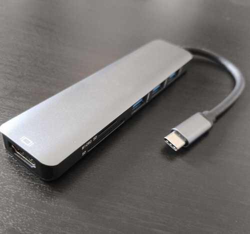 Type-C HUB для MacBook / USB разветвитель / hdmi а