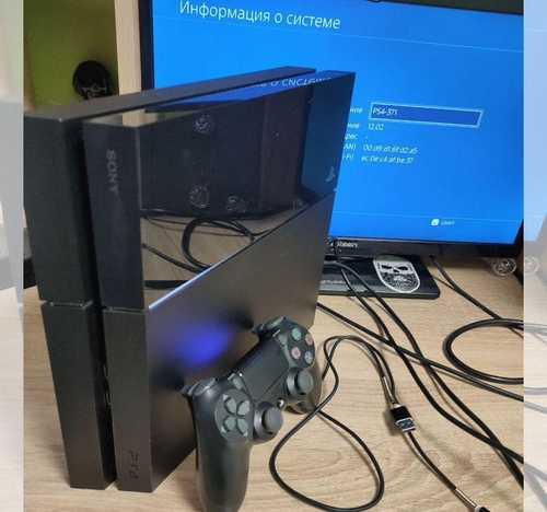 Sony playstation 4 fat 500 gb,12.02