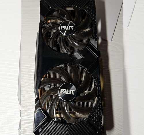 Видеокарта Palit GeForce GTX 1660 super GP OC 6Gb