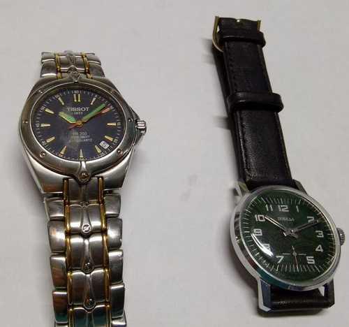 Наручные часы Tissot и Победа