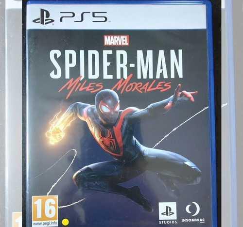 Spider-man Miles Morales ps5 б/у