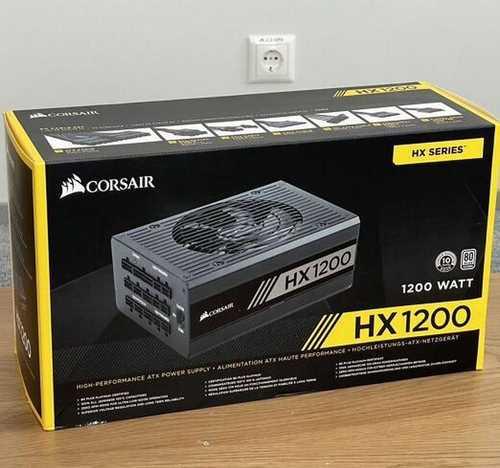 Блок питания Corsair HX1200 80 Plus platinum