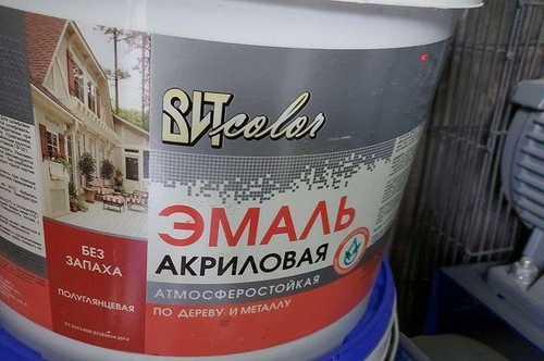 Эмаль акриловая по дереву и металлу