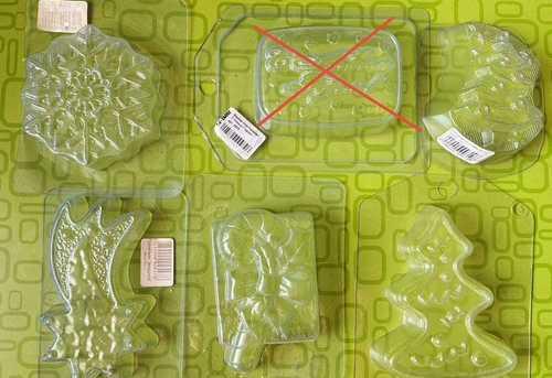 Пластиковые и силиконовые формы для мыла