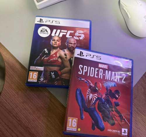 Spider man 2 ps5 диск полностью на русском