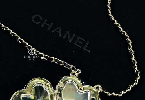 Золотой Кулон С Зеркалом Chanel 80см