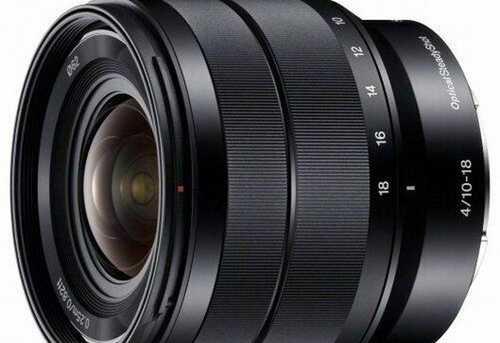 Объектив Sony 10-18mm f/4 (SEL-1018), черный