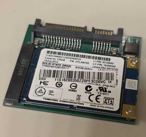 SSD msata Toshiba 128gb