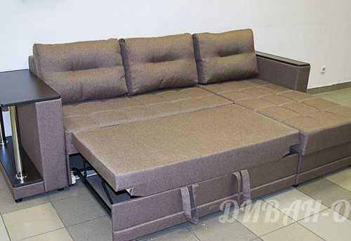 Угловой диван для отдыха Атланта + стол