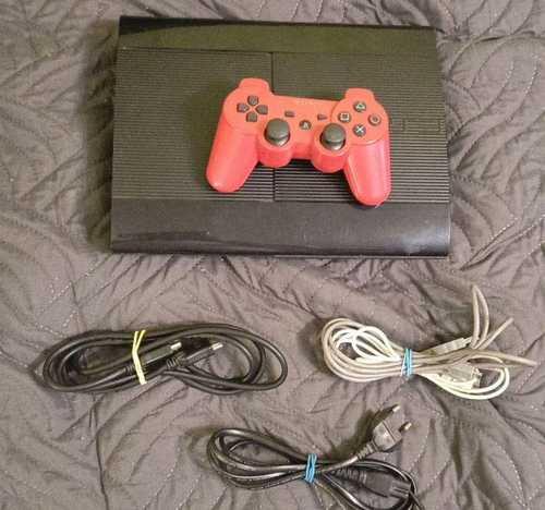 Sony PS3 super slim + 50 игр