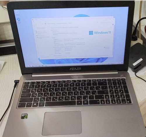 Ноутбук asus k501u