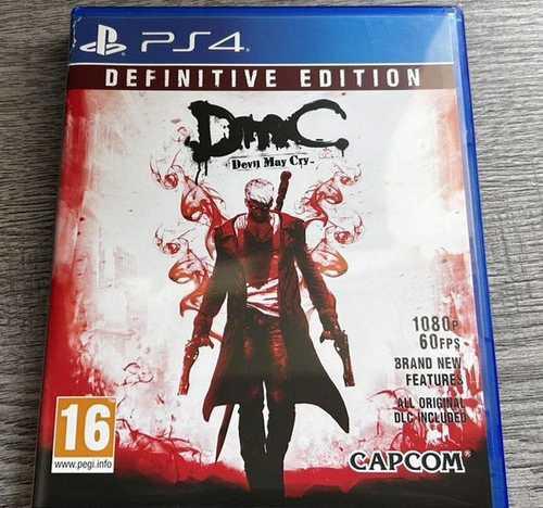 Dmc devil may cry definitive edition ps4 диск