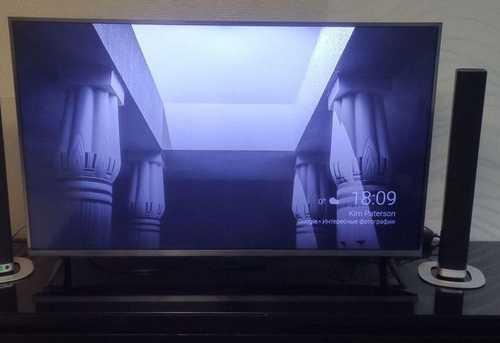 Телевизор xiaomi mi tv 4s 43 + саундбар Dexp v260