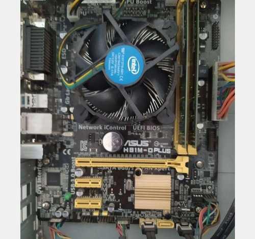 Материнская плата Asus H81M-D plus сокет LGA1150 с