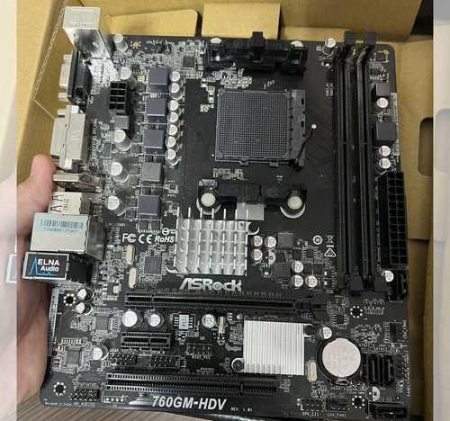 Материнская плата Asrock 760gm-hdv