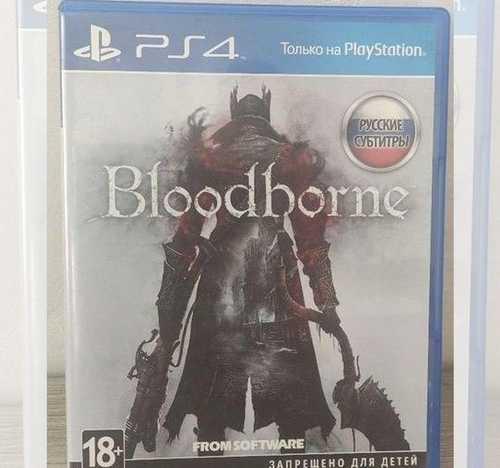 Диск на ps4 Bloodborne