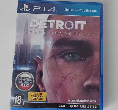 Detroit become human ps4 диск