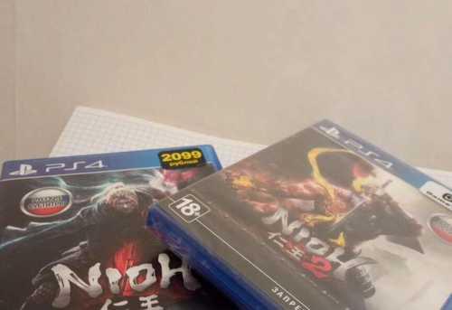 Nioh + Nioh2 ps4 диски