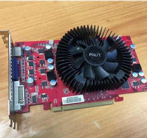 Видеокарта Palit GeForce 9800GT 512 Мб ddr3. Гаран