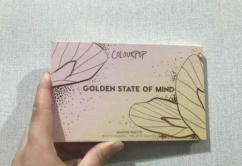 Палетка теней colourpop golden state of mind