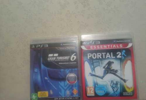 Portal 2 и Gran Turismo 6 на Playstation 3