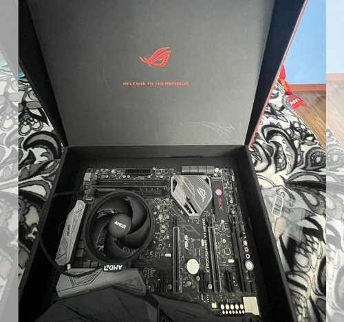 Материнская плата asus crosshair VI hero