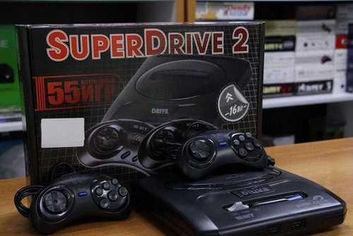 Приставка Super Drive 2 Classic (16 bit) +55 игр
