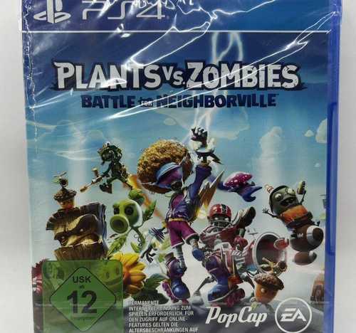 PS4 Plants vs Zombies Battle for Neighbrville повр