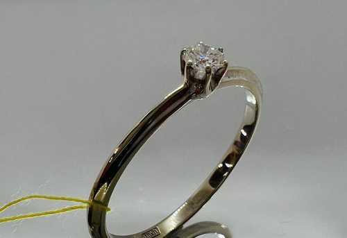 Золотое кольцо с бриллиантом 585*
