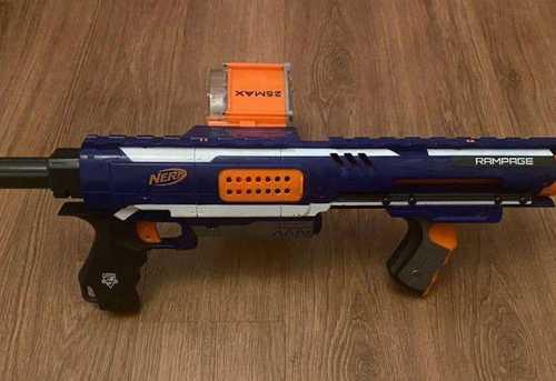 Nerf Rampage N-Strike Elit + 12 патронов