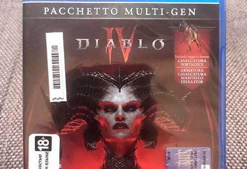 Diablo IV 4 PS4 / PS5 диск, полностью на русском