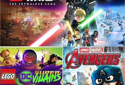 Lego Star wars + Мстители Ps4 Ps5