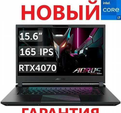 Aorus i7-13700H/RTX4070/16Gb/1Tb (новый,гарантия)