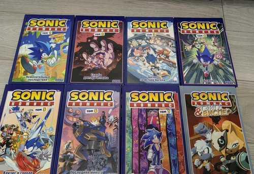 Комикс Соник Sonic 8 книг