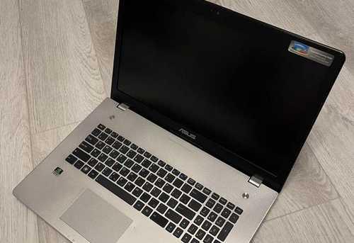 Ноутбук Asus 17.3 металл i7 nvidia 12gb full hd