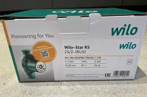 Циркуляционный насос Wilo Star-RS 25/2
