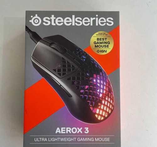 Игровая мышь steelseries aerox 3