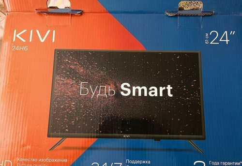 Телевизор SMART tv kiwi 24 дюйма- на запчасти