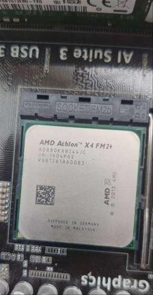 FM2 Топовый процессор Athlon x4 880k + комплект