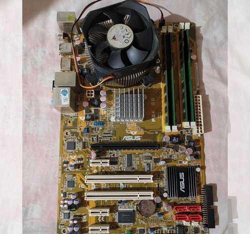 Core2 Duo E8400/Asus P5K SE/ddr2 6гб/кулер