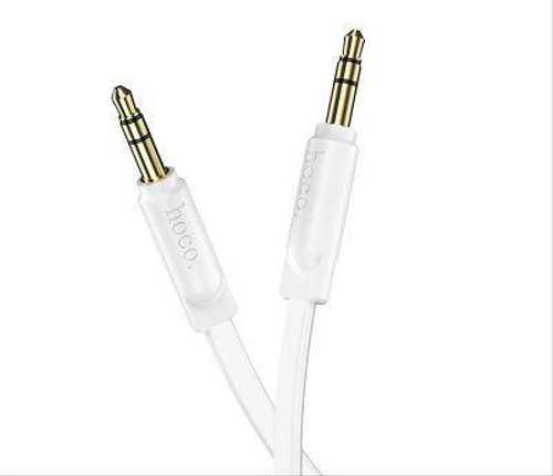 Аудиокабель AUX 3.5mm 2.0м Hoco UPA16 White