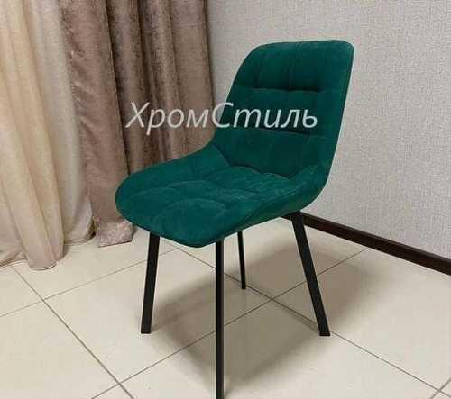 Мягкие кухонные стулья "Брусто" зеленые