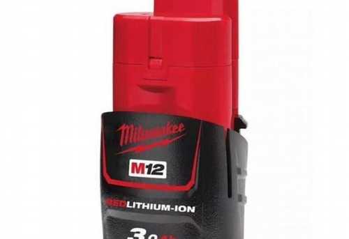 Аккумулятор M12 B3, Li-Ion, 3Ач Milwaukee 49324513