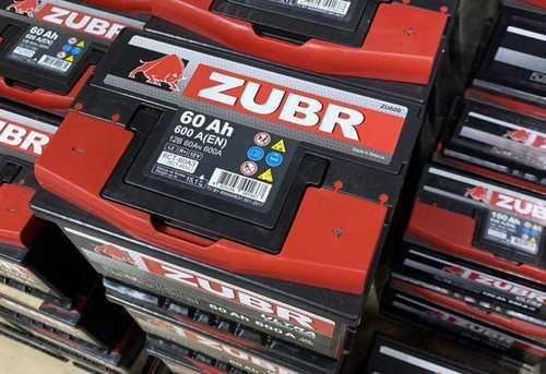 Аккумулятор 60 ач 600А Zubr (Exide) ultra